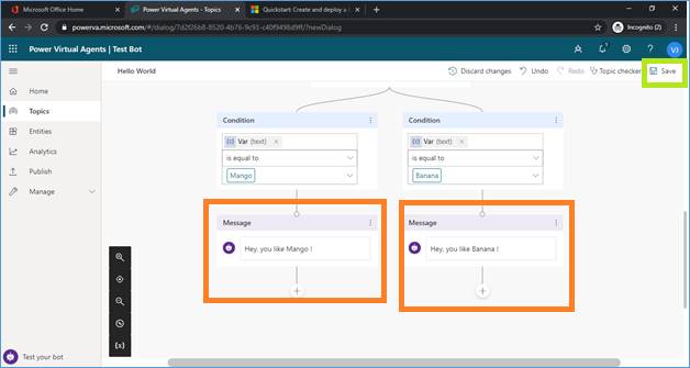 Create Your First Bot Using Microsoft Power Virtual Agents